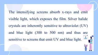 Dental X-Ray Film types and indications. | PPTX