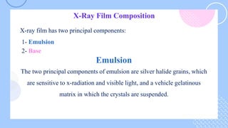 Dental X-Ray Film types and indications. | PPTX
