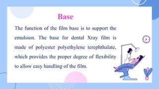 Dental X-Ray Film types and indications. | PPTX
