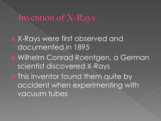 X ray final copy | PPT