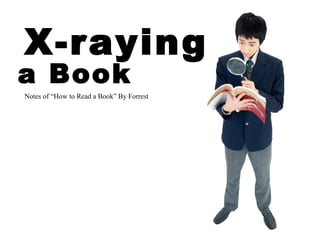 X-raying a Book | PPT