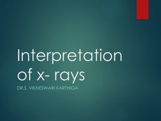X Rays and medical instruments.pdf for exam | PPTX