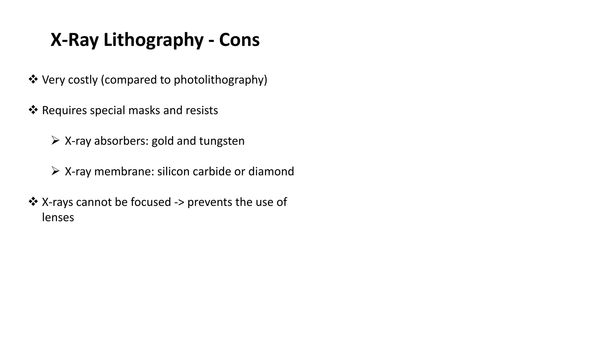 X-ray lithography | PPTX