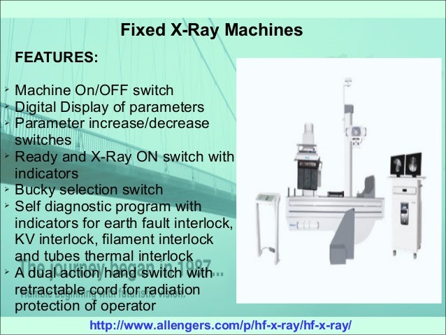 X ray machine