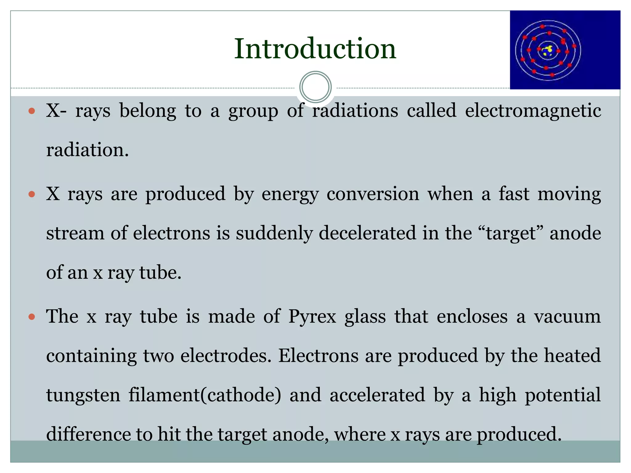 X ray machine- ppt | PPTX