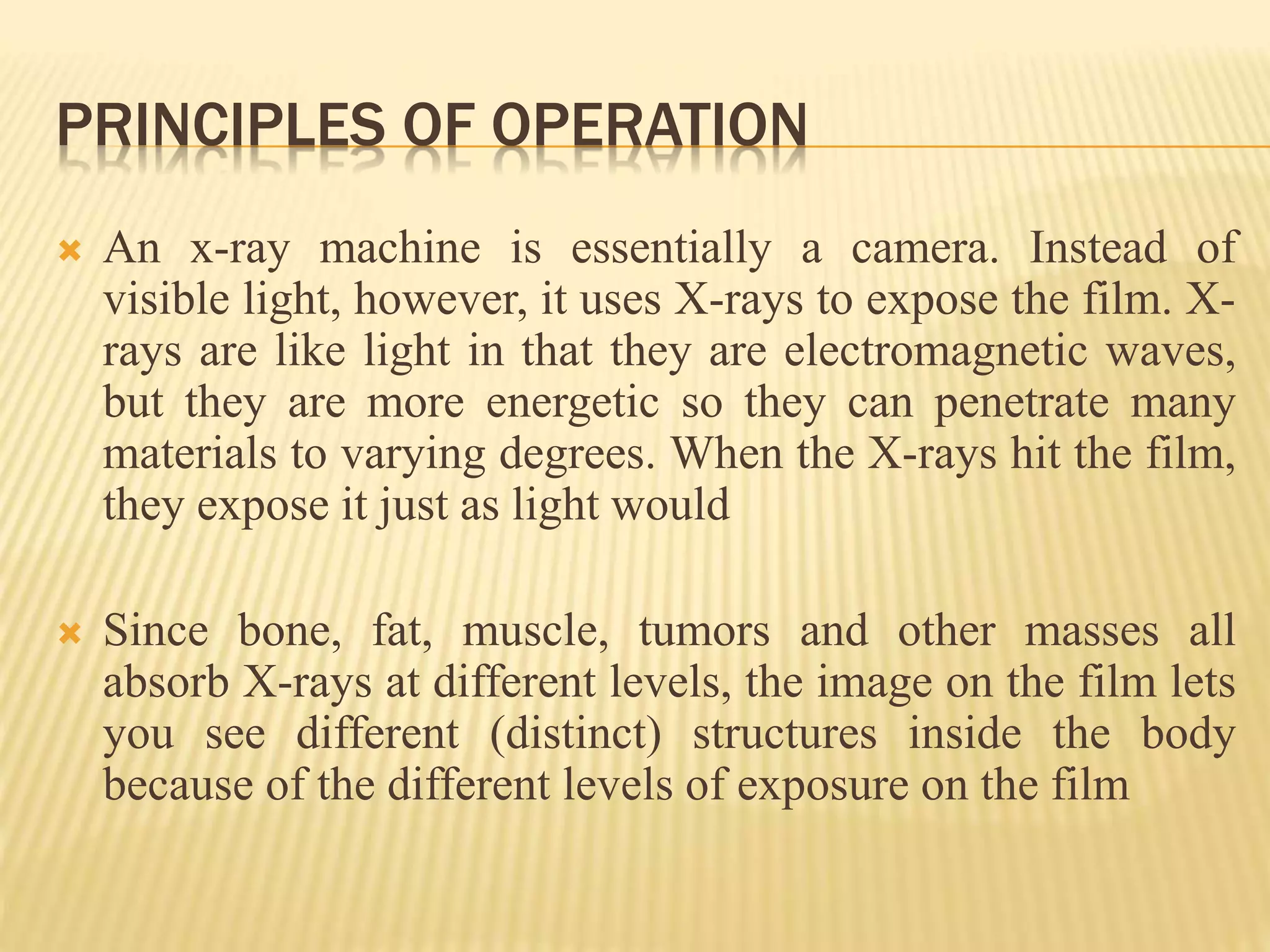 X ray machines - conventional and digital | PPTX