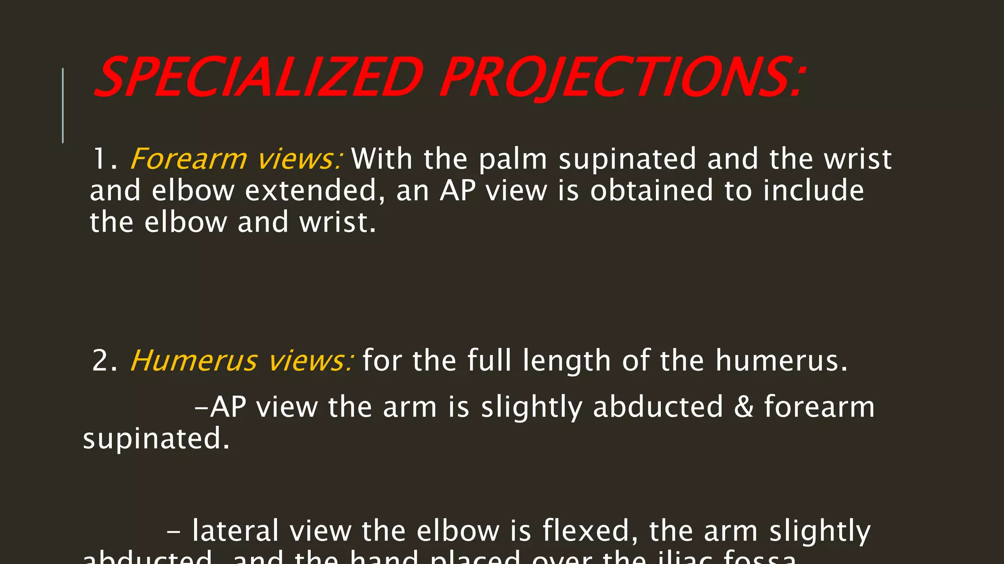 X ray of elbow joint | PPTX