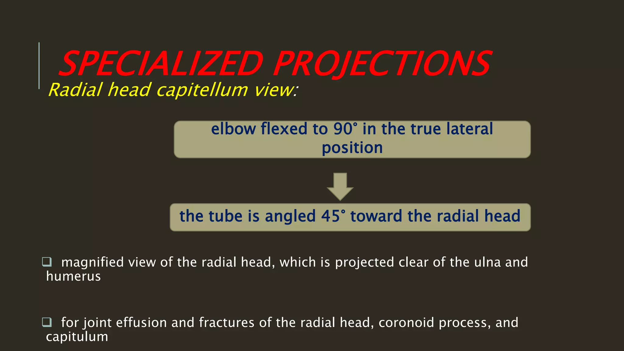 X ray of elbow joint | PPTX