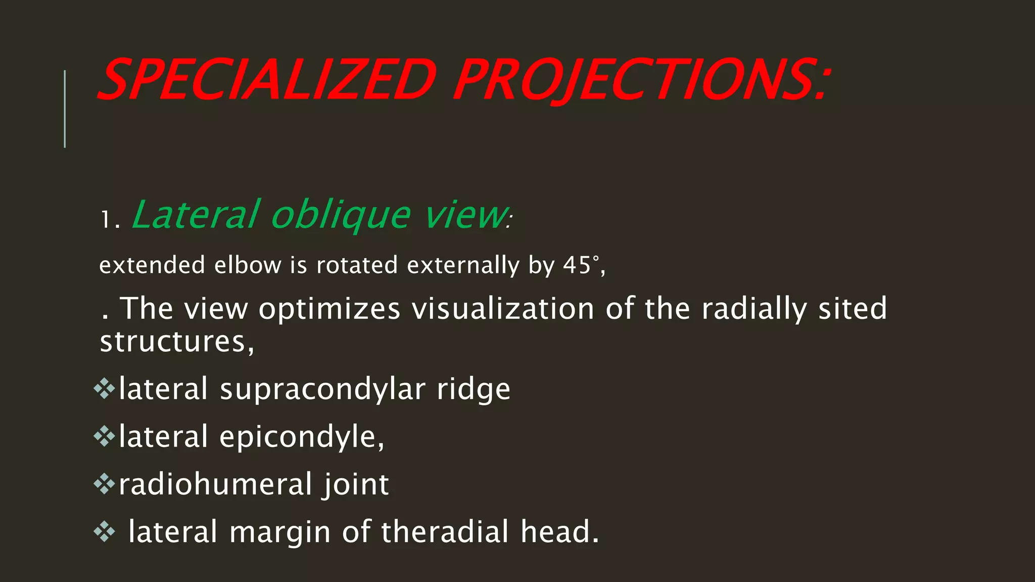 X ray of elbow joint | PPTX