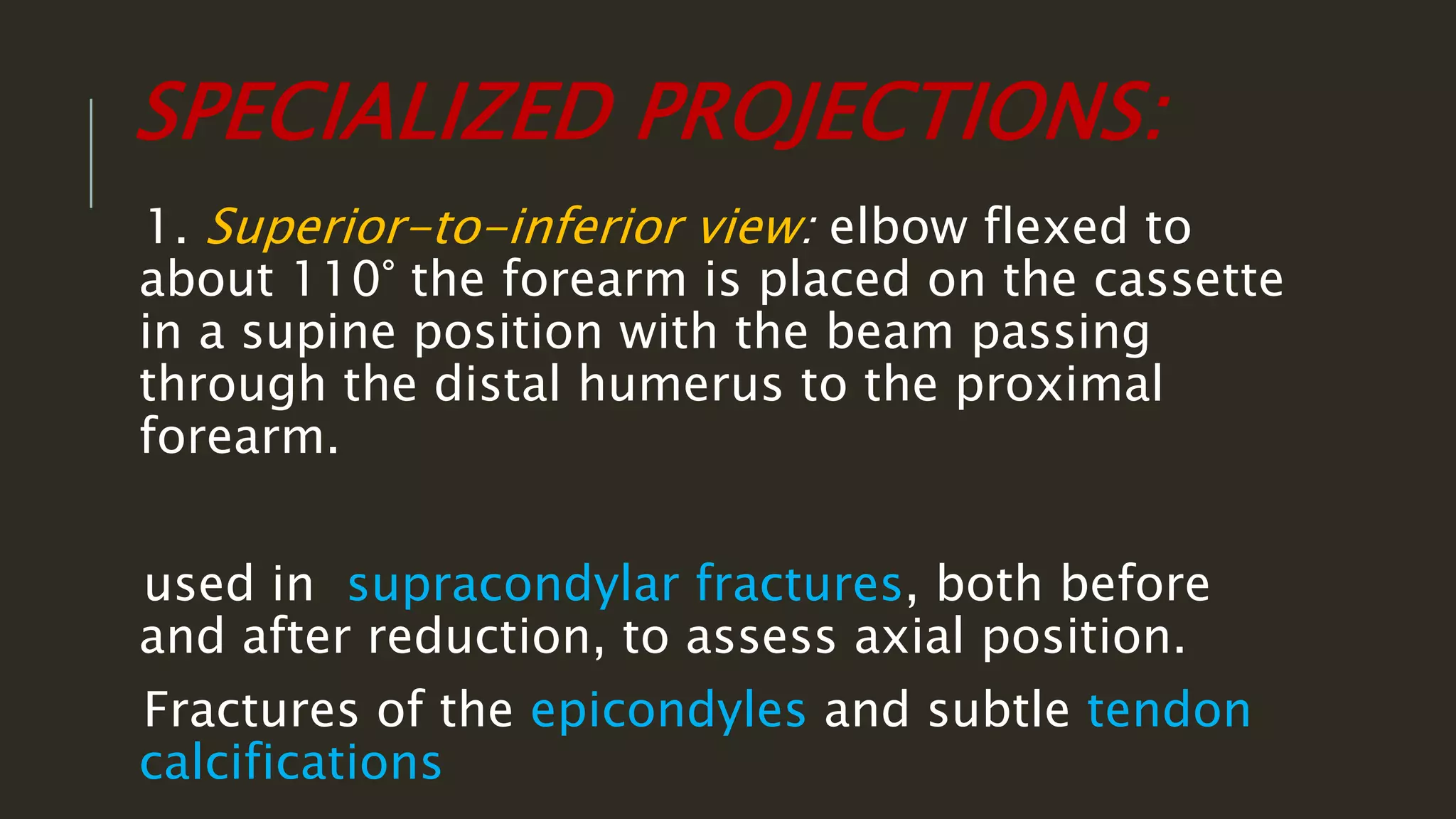 X ray of elbow joint | PPTX