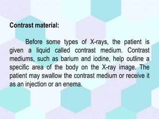 X-RAY , SPECIAL ORTHOPEDIC BEDS | PPTX
