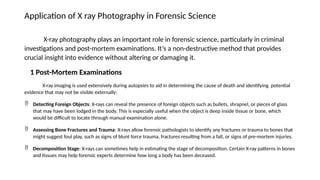 X- Ray Photography and it's forensic application.pptx