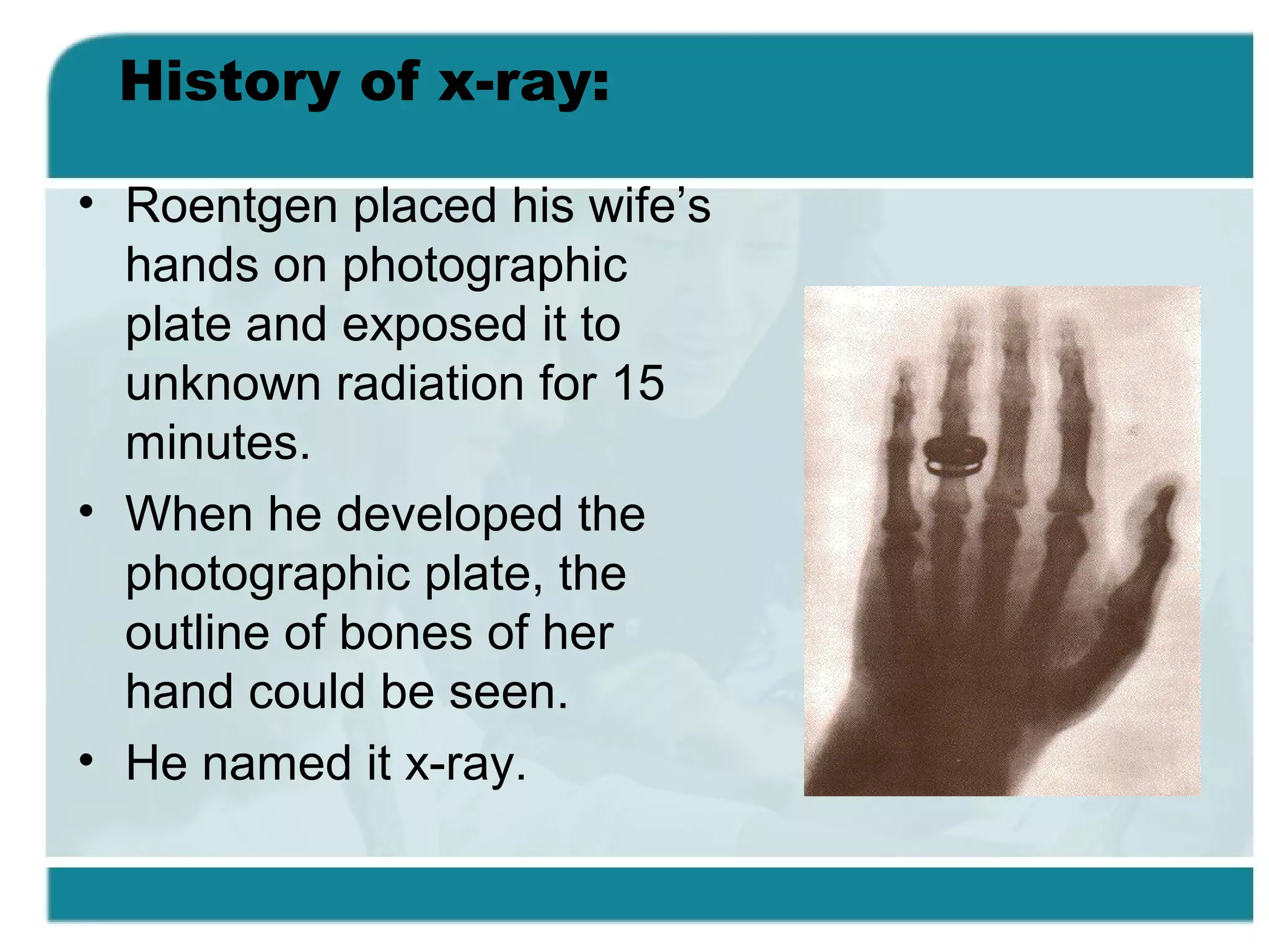 X ray physics part I | PPT
