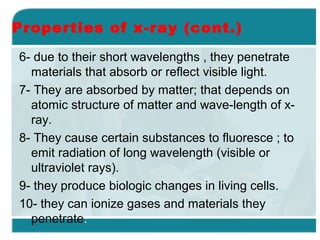 X ray physics part I | PPT