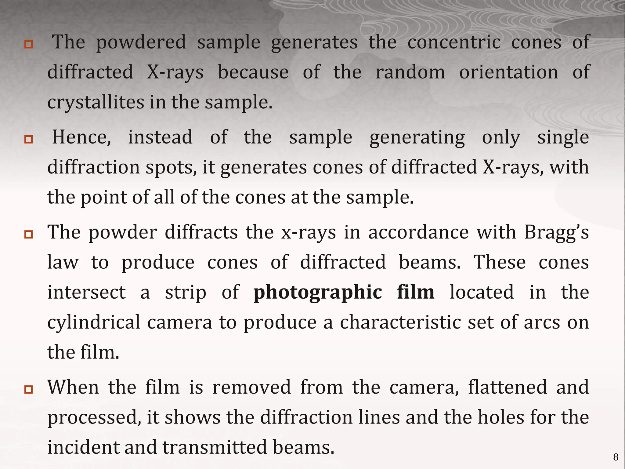 X ray powder diffraction | PPTX