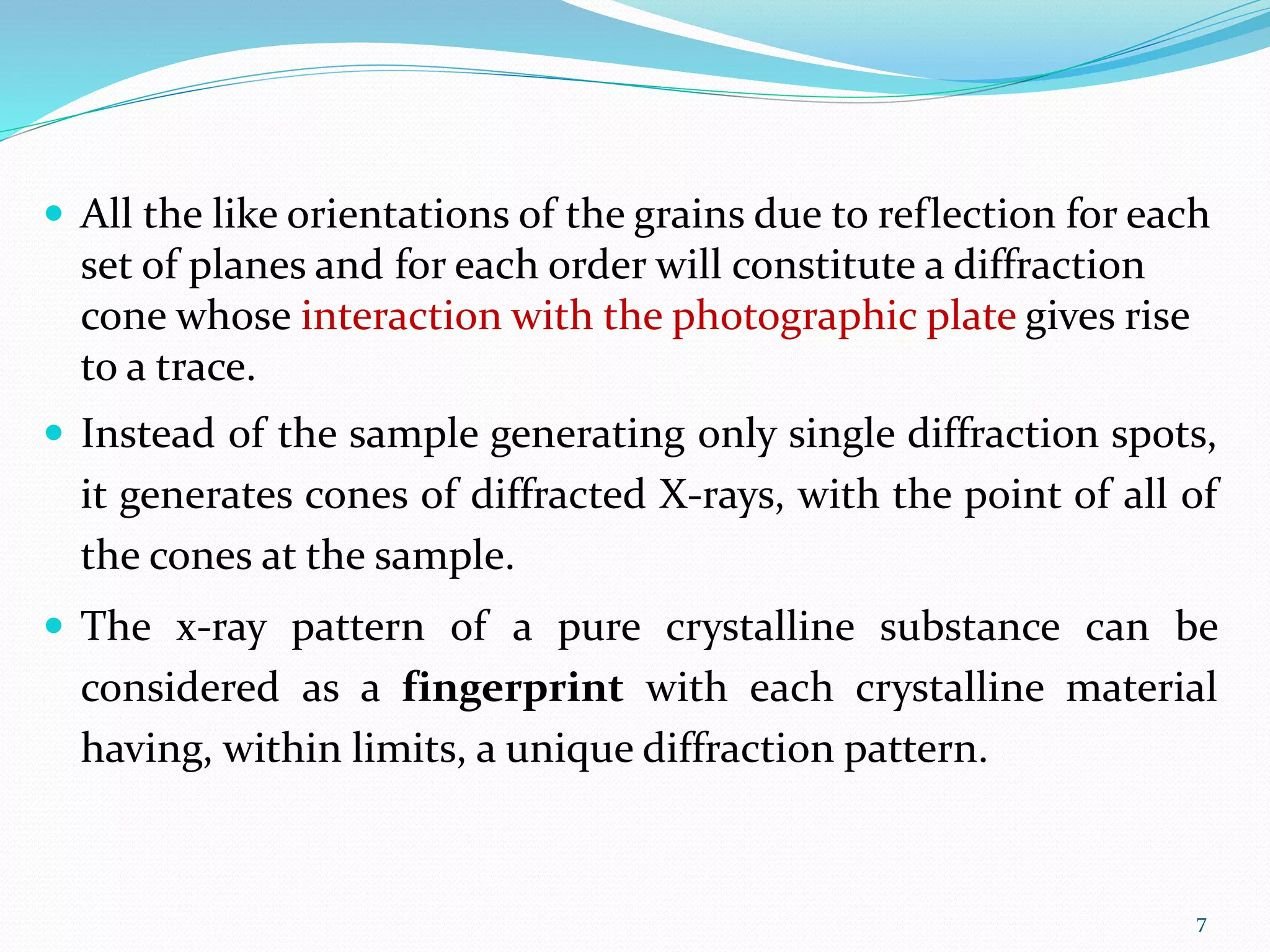 X ray powder diffraction | PPTX