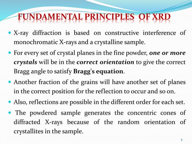 X ray powder diffraction | PPTX | Chemistry | Science