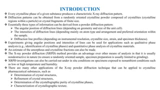 X-RAY POWDER DIFFRACTION (XRPD).pptx