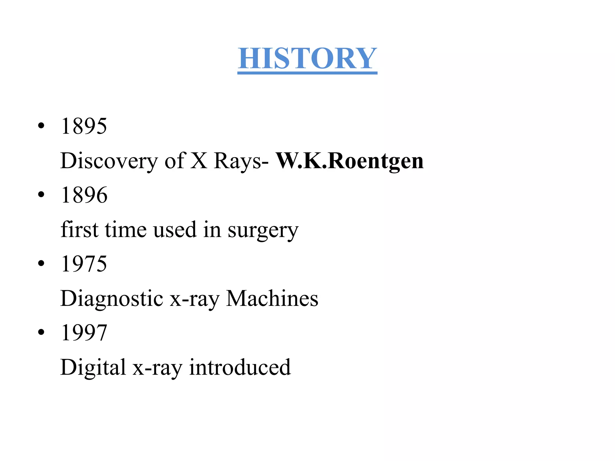 X ray ppt | PPTX