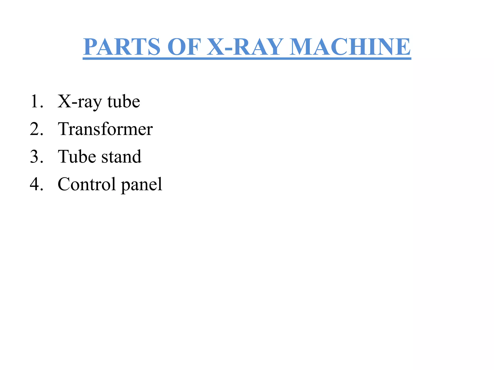X ray ppt | PPTX