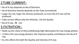 X-ray Production | PPTX