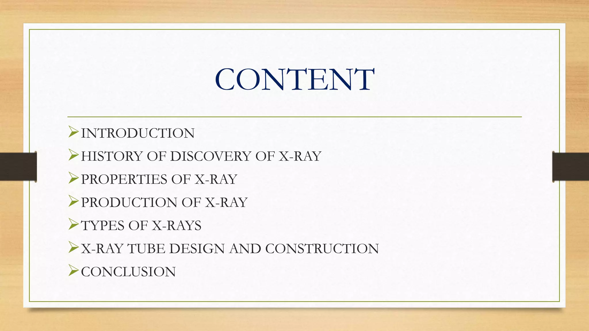 X ray production and construction | PPTX
