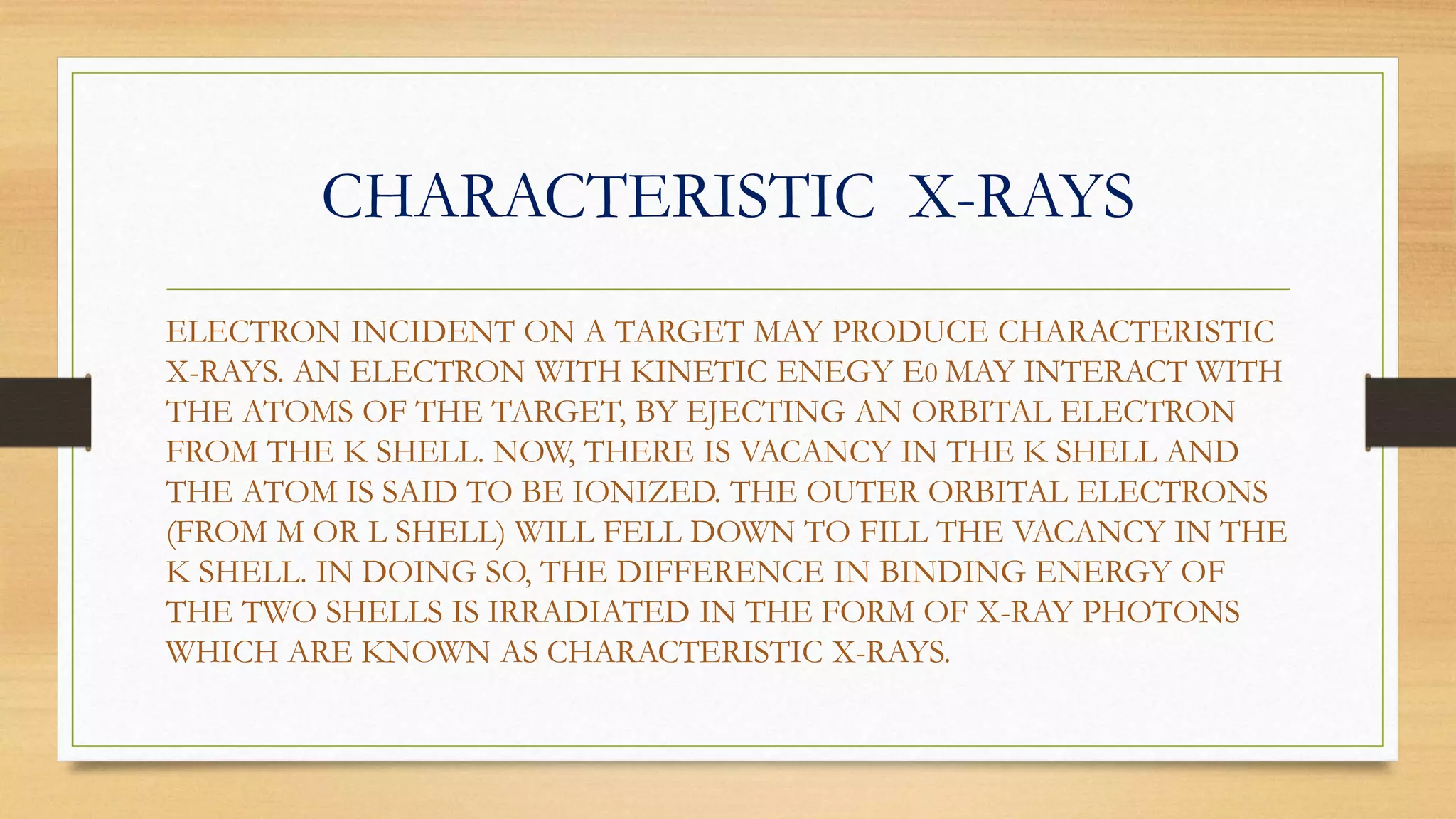 X ray production and construction | PPTX