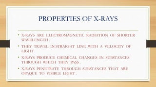 X ray production and construction | PPTX