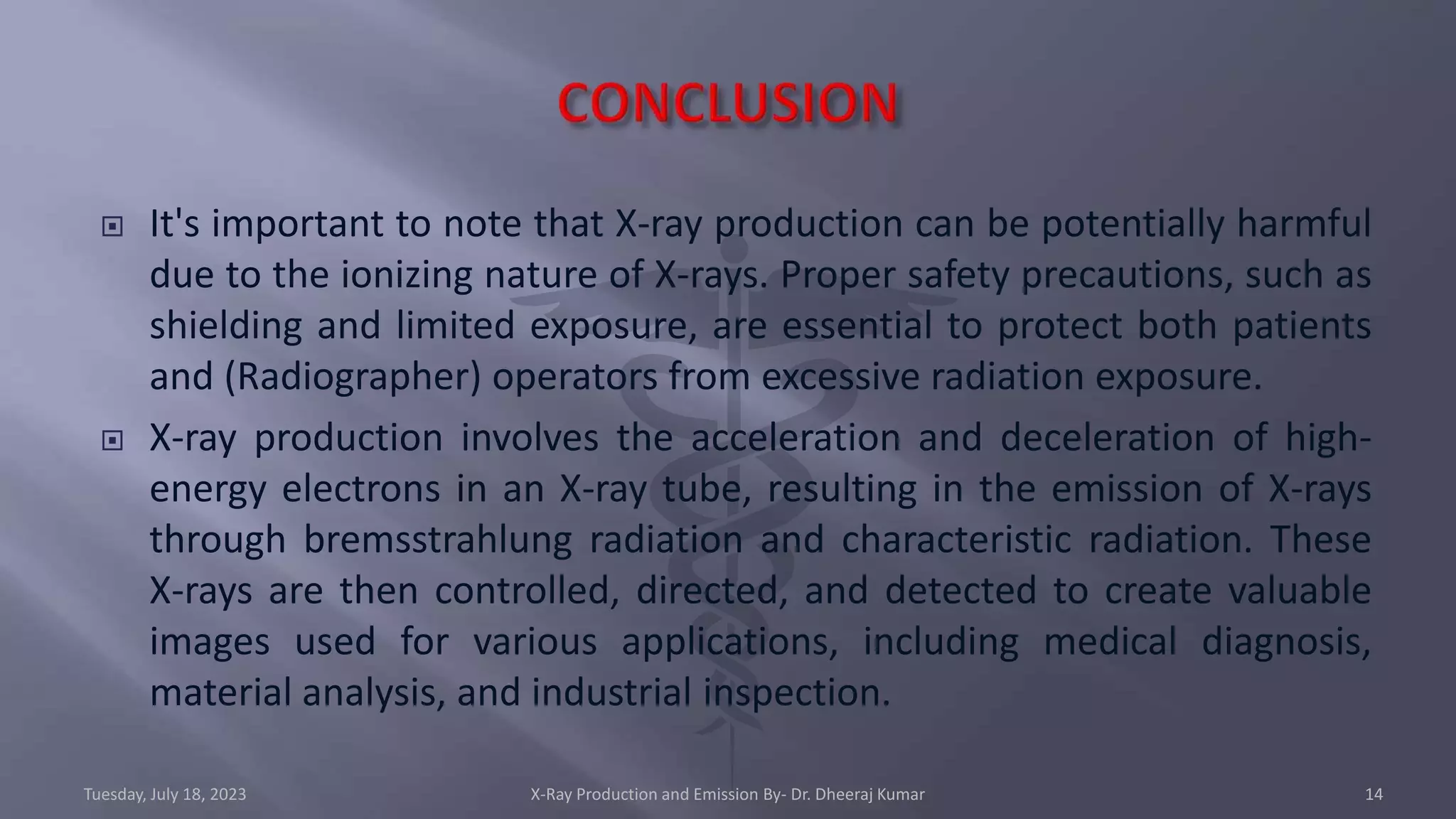 X-ray production AND Emission.pptx