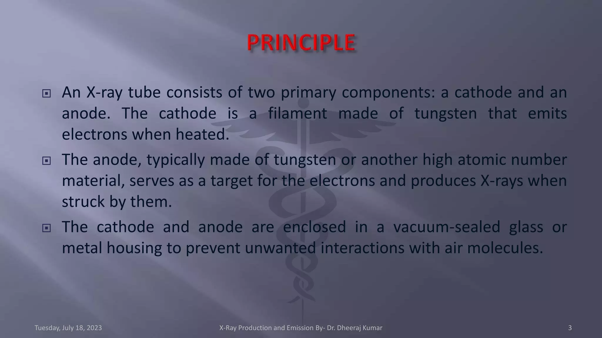 X-ray production AND Emission.pptx