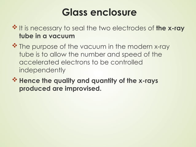 Physics of X-ray production by Dr. Aryan | PPT
