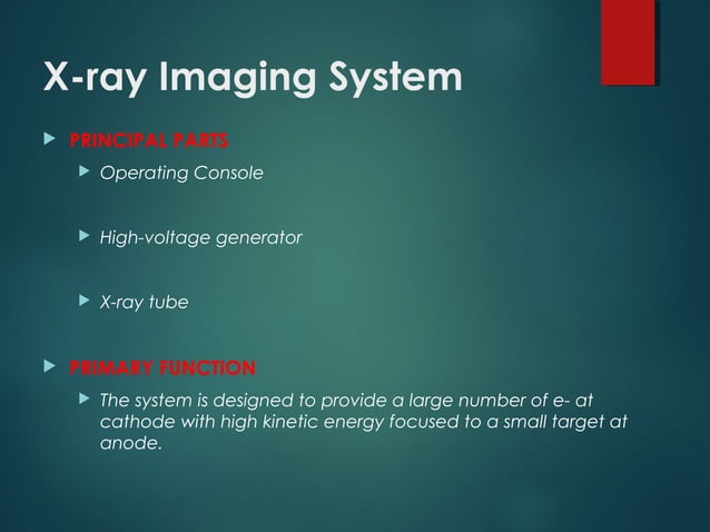 X-ray production & emission | PPT | Chemistry | Science