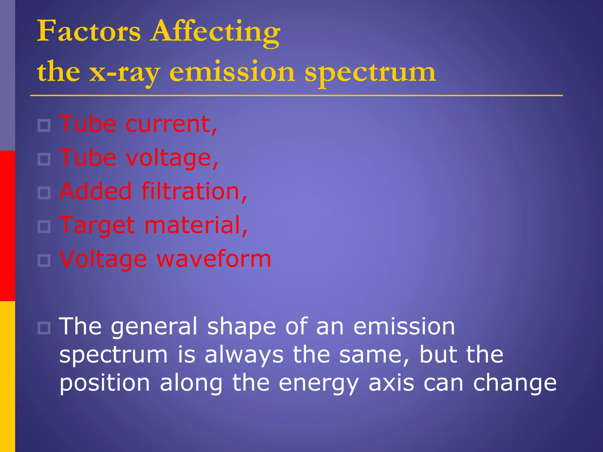 X ray production & emission | PPT