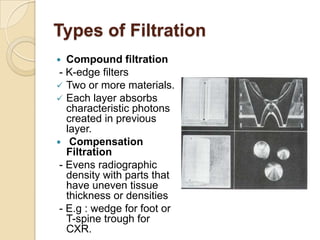 X ray production (Emission and Filtration) | PPTX