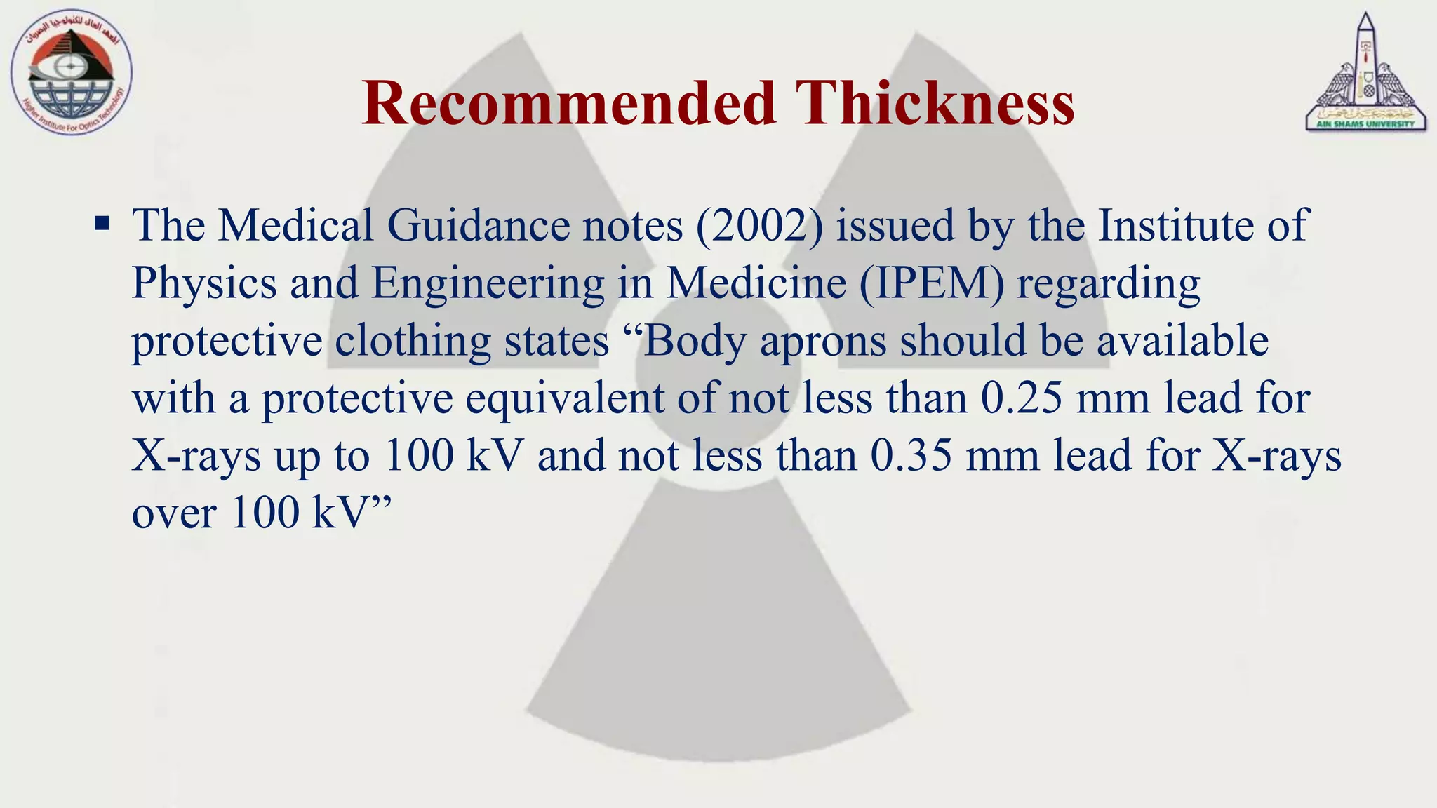 X ray protective aprons | PDF