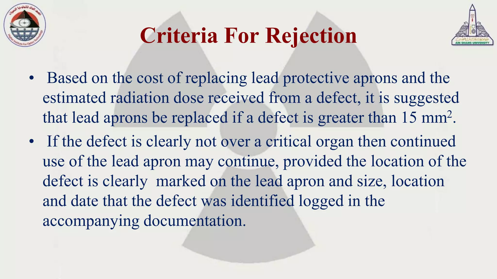 X ray protective aprons | PDF