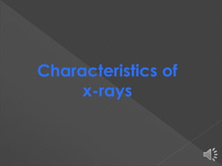 x-rays | PDF