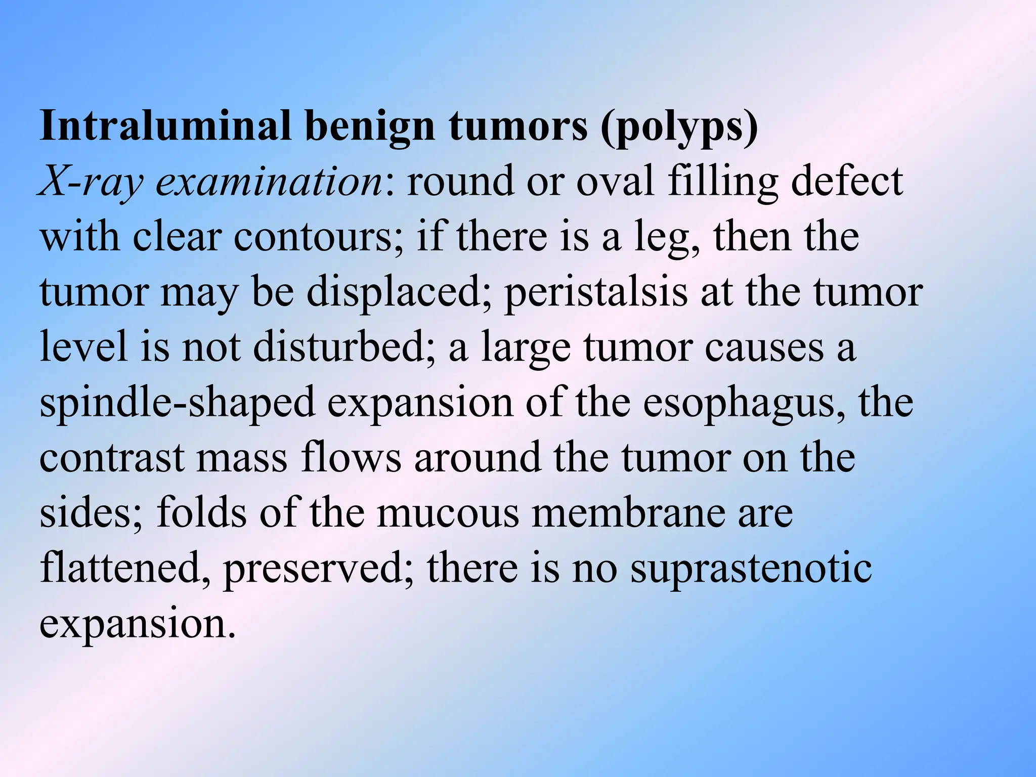 X-ray signs of gastrointestinal pathology.ppt