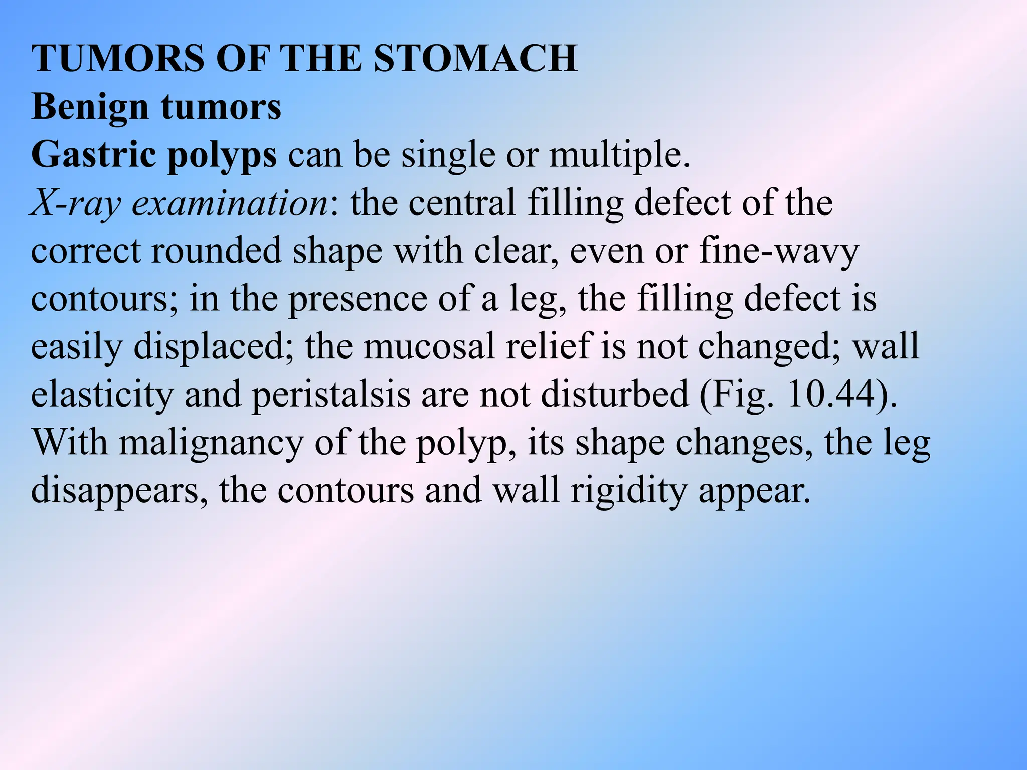X-ray signs of gastrointestinal pathology.ppt