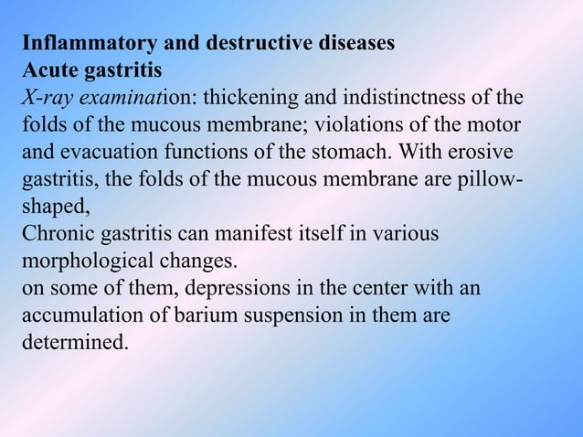 X-ray signs of gastrointestinal pathology.ppt