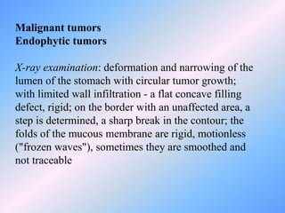 X-ray signs of gastrointestinal pathology.ppt