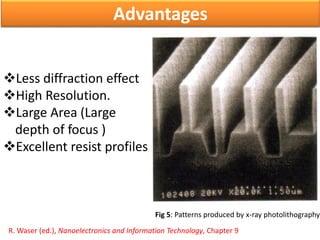 X rays lithography | PDF