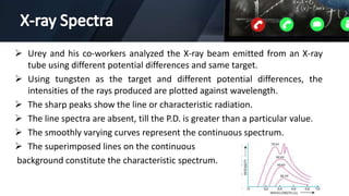X ray spectra | PPTX