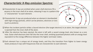 Study of X - Ray Spectra and its types | PPT