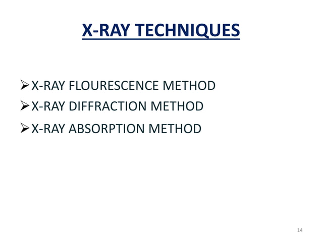 X-Ray Spectroscopy.pptx