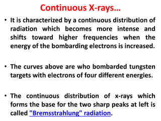 B.Tech sem I Engineering Physics U-IV Chapter 2-X-Rays | PPTX ...
