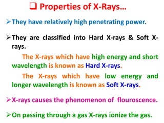 B.Tech sem I Engineering Physics U-IV Chapter 2-X-Rays | PPTX