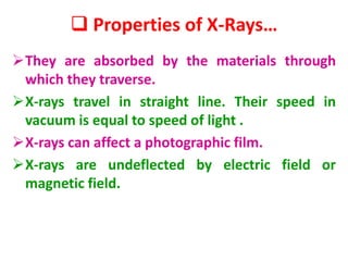 B.Tech sem I Engineering Physics U-IV Chapter 2-X-Rays | PPTX ...
