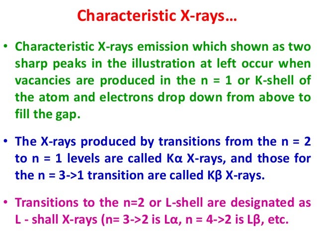 Continuous And Characteristic X Ray Spectrum Pdf - girlgop