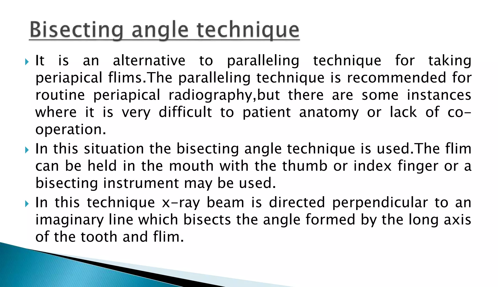 X ray techniques and interpretations | PPTX